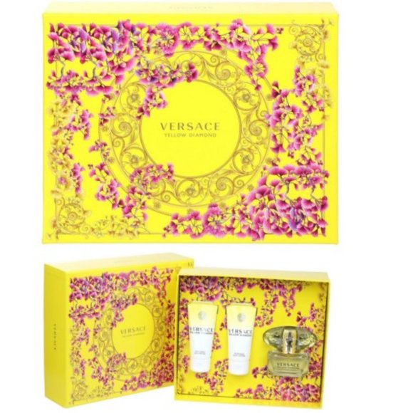 Versace Collection | Other | Versace Yellow Diamond 3pc Set 7oz Edt ...